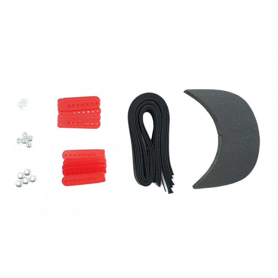 Red Plastic Snapback Cap Making Kit (5 Kit)