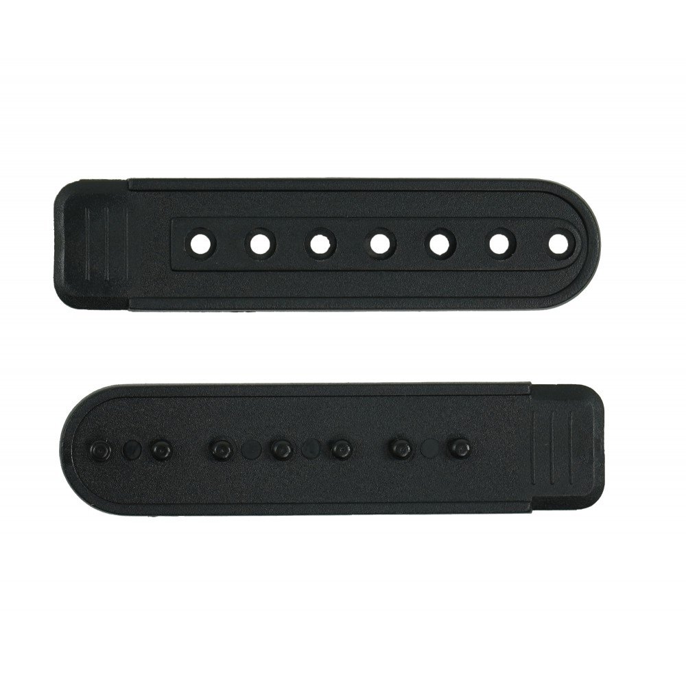 Black Plastic Snapback Straps (10 Set)