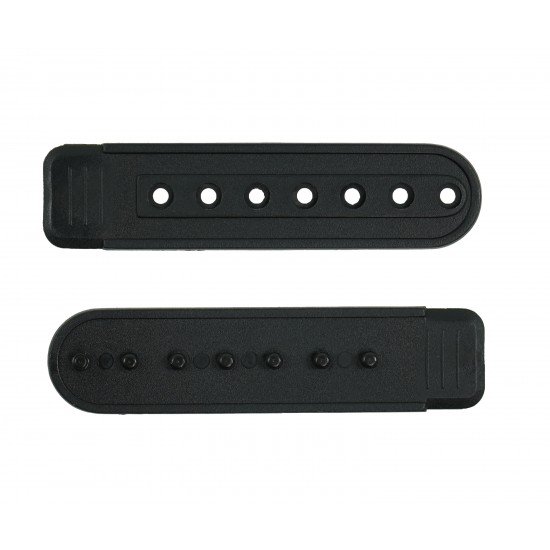 Black Plastic Snapback Straps (10 Set)