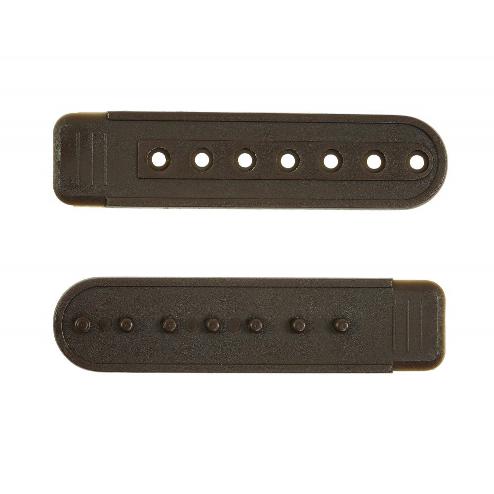Brown Plastic Snapback Straps (10 Set)