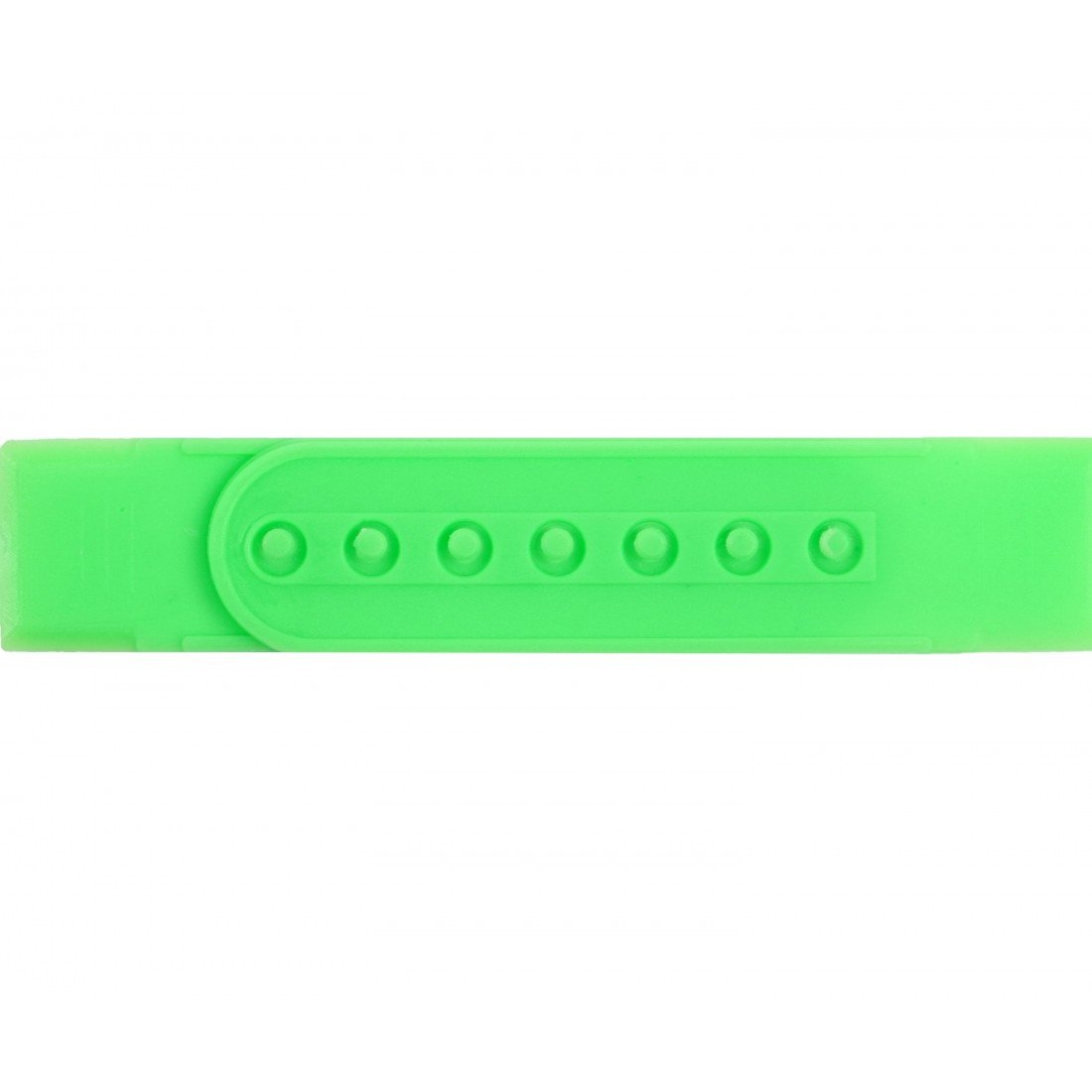 Neon Green Plastic Snapback Straps (10 Set)